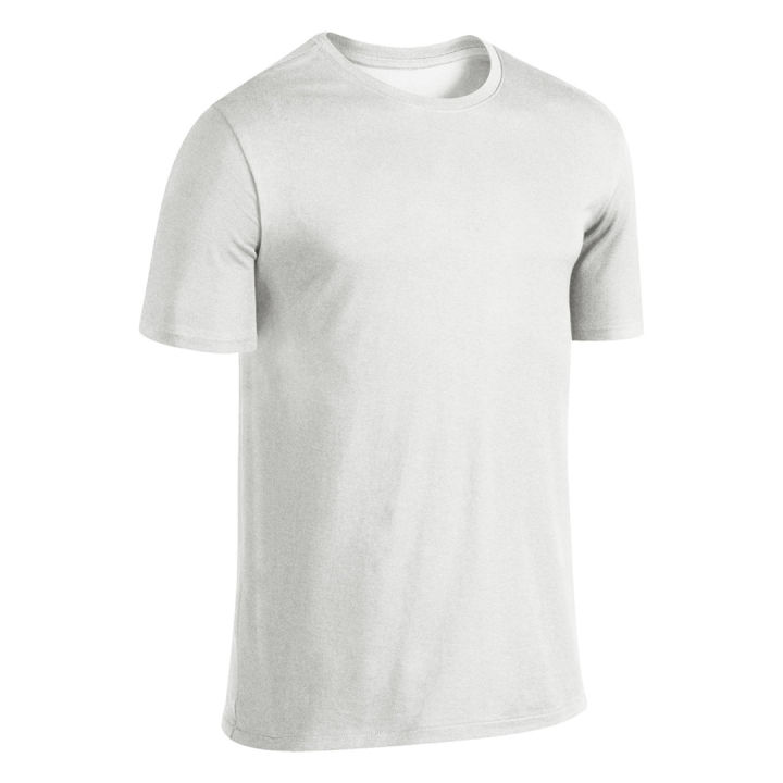 ACTIVE DRY WHITE ROUND NECK SHIRT | Lazada PH
