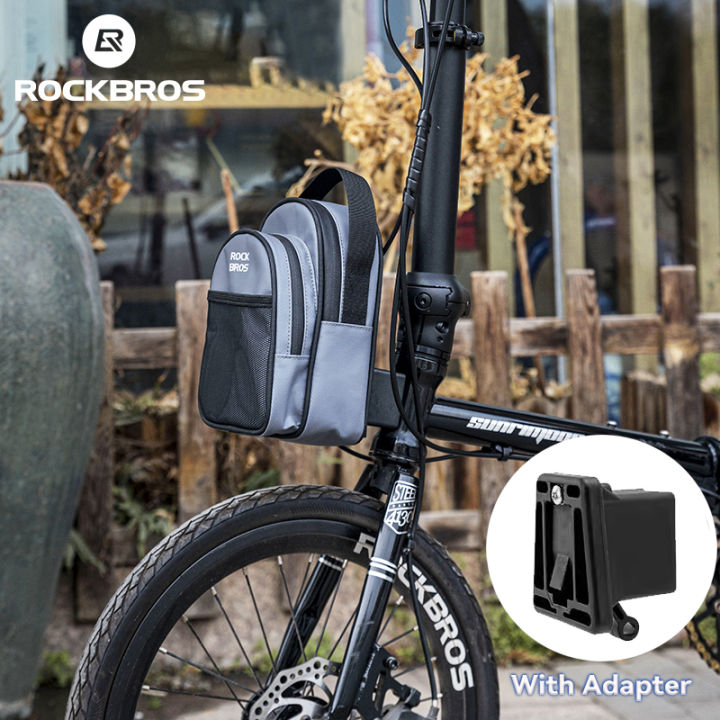ROCKBROS Folding Bike Multi-functional Front Bag 1.8L Portable ...