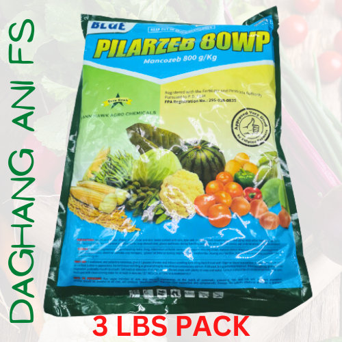 PILARZEB 80 WP PREMIUM BLUE MANCOZEB FUNGICIDE 3 LBS PACK | Lazada PH