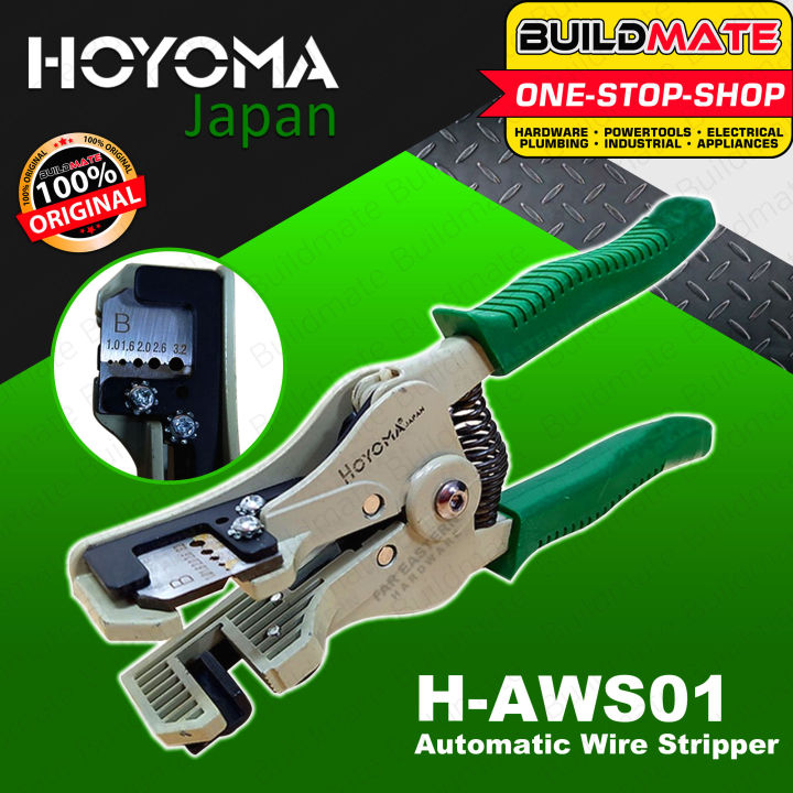 BUILDMATE HOYOMA Automatic Wire Stripper H-AWS01 - HYMHT | Lazada PH