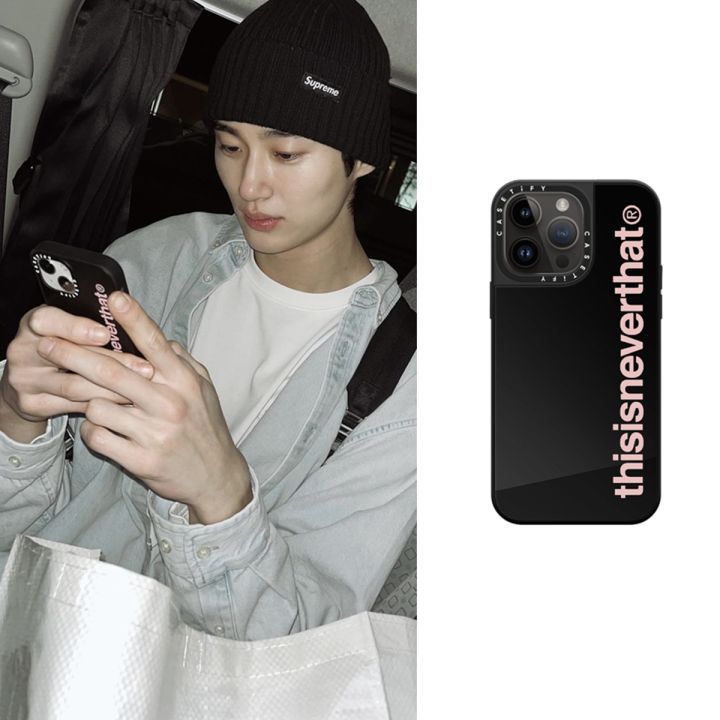 Casetify Loverly Runner Byeon Woo Seok Mirror Hard Plastic Case Cover For iPhone 11 12 13 Mini ...