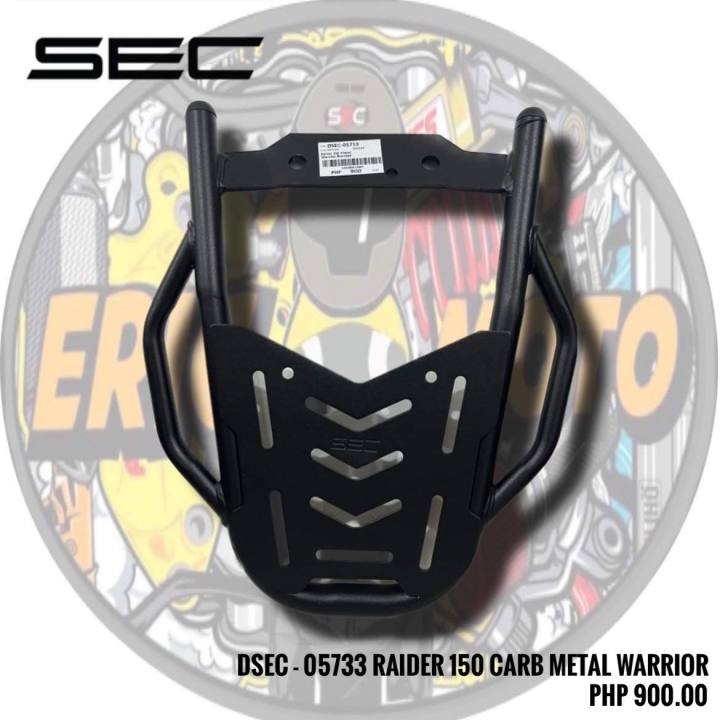 suzuki raider 150 carb ONLY sec top box bracket metal warrior | Lazada PH