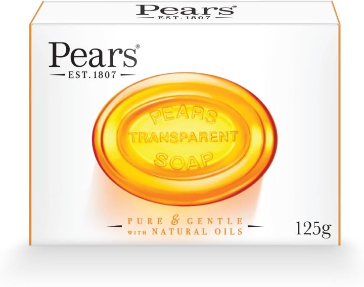 Pompe Savon A Main Pears Gentle Care Transparent Amber Bar Soap - 10 ...