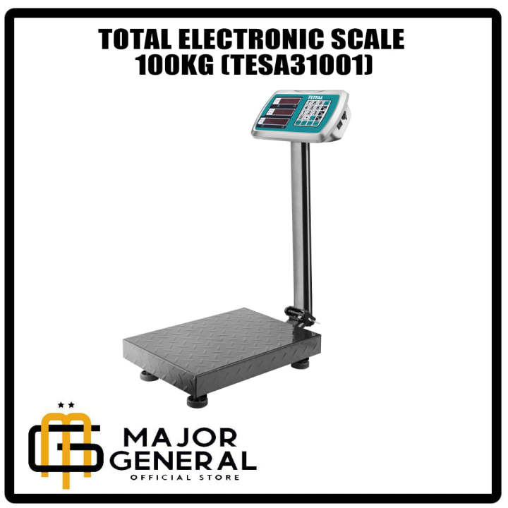 TOTAL ELECTRONIC SCALE 100Kg (TESA31001) | Lazada PH