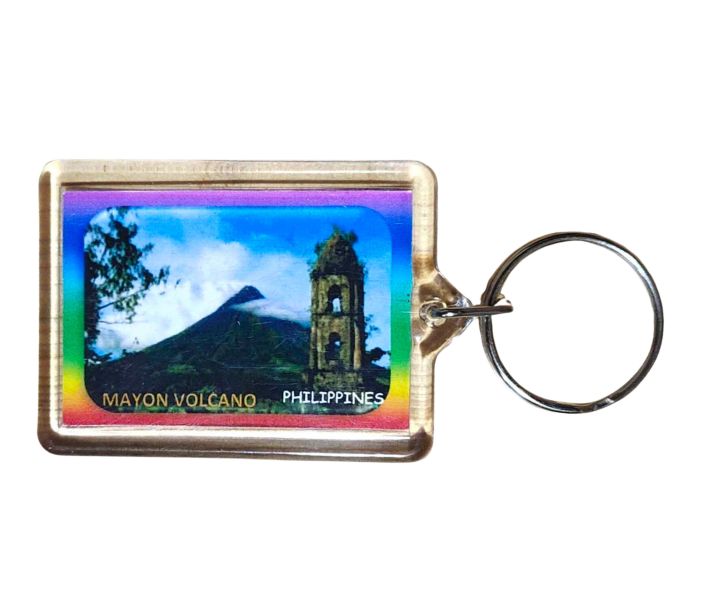 MAYON VOLCANO SOUVENIR KEYCHAIN | Lazada PH