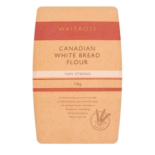 Waitrose Canadian & Very Strong White Bread Flour 1.5kg. เวทโทรส แคน ...