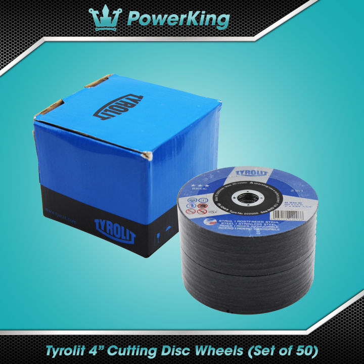 Tyrolit / MK / Oasis / Takuma Cutting Discs 4'' [105x1x16mm (Set of 50 ...