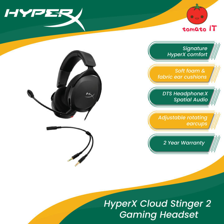 HyperX Cloud Stinger 2 Core Gaming Headsets - 683L9AA | Lazada