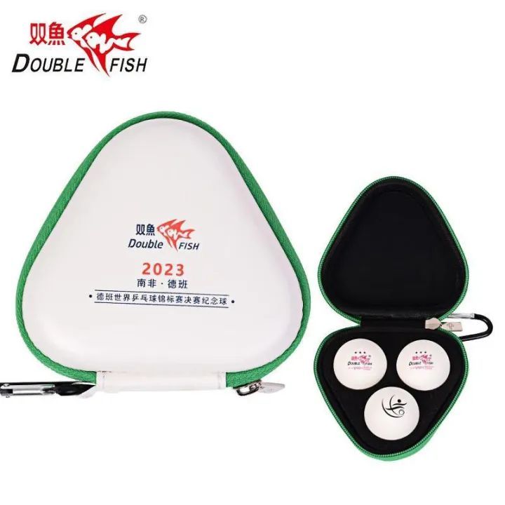 Double Fish Tas Bola Tennis Meja Bintang 3 V40+ Bola Ping Pong | Lazada ...
