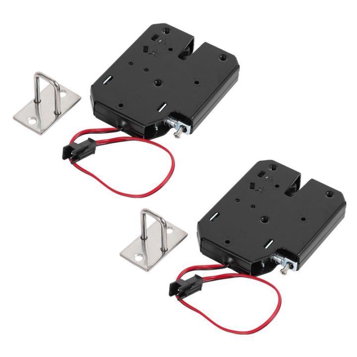 2X 12V 2A Electric Magnetic Lock 150KG/330Lb Fail Safe Holding Force ...