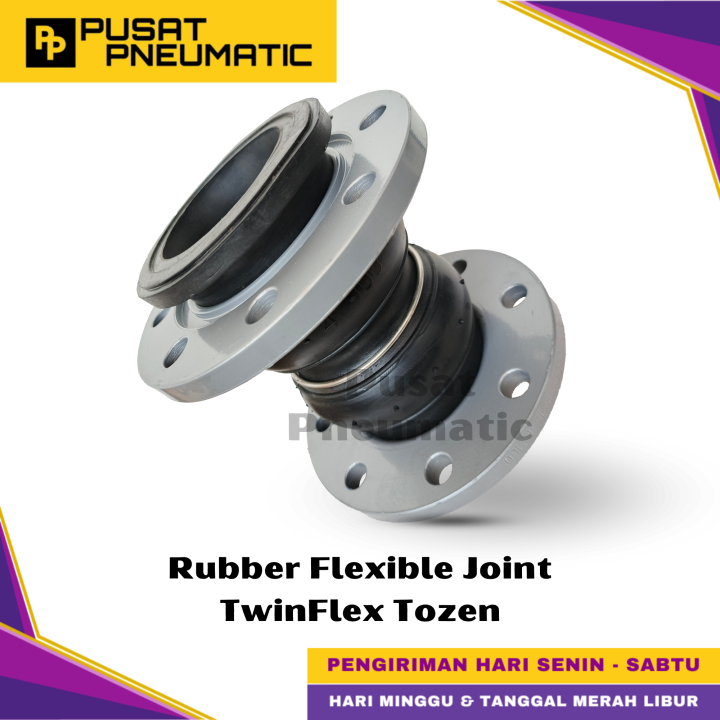 4" Rubber Flexible Joint Twinflex TOZEN JIS 10K - Uk. 4 Inch | Lazada ...