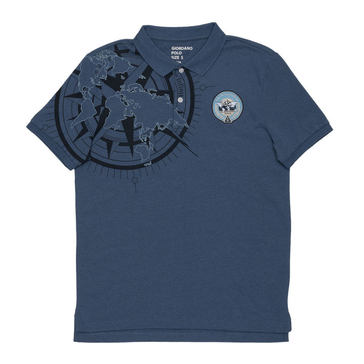 GIORDANO Men's Aim for the Infinite Polo (01013232) | Lazada PH