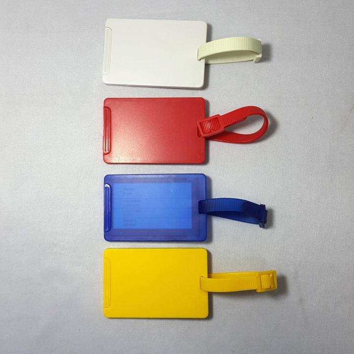 Hard Plastic Sliding Luggage Tag (No Window) - Sold per piece | Lazada PH