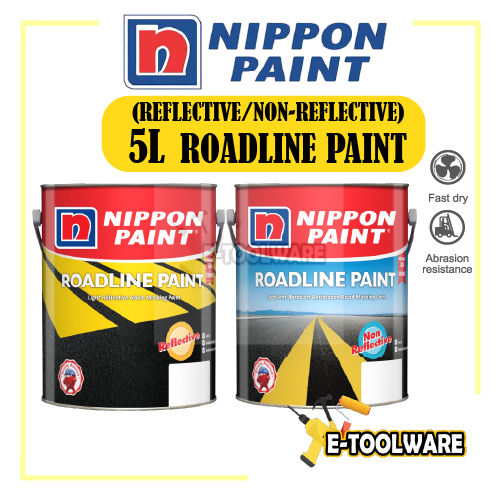 5L Nippon Road Line Paint (Reflective / Non Reflective) | Lazada