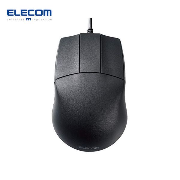ELECOM-การเชื่อมต่อแบบใช้สายแบรนด์ญี่ปุ่นเมาส์3D-CAD พื้นฐานไม่มีล้อหมุน Mouse Komputer 3ปุ่ม ...