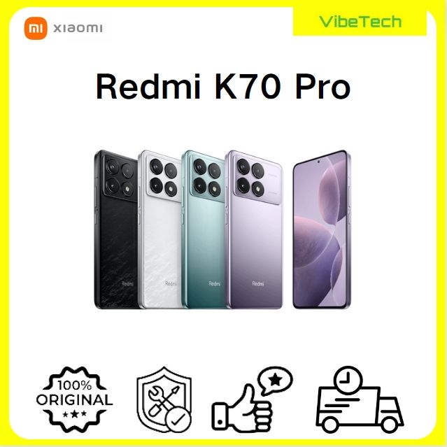 （In stock）Redmi K70 /K70Pro/K70E /5G Mobile Phone 6.67 inches 2K 120Hz Snapdragon 8 Gen 2 120W ...