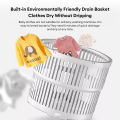 HODEKT Small Mini Washing Machine With Dryer Portable 4.5Kg Can Wash 5 ...