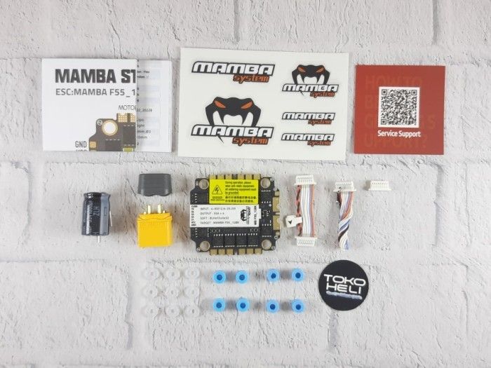 MAMBA F55 128K 2-6S DSHOT1200 6S BL32 55A 4IN1 ESC -ELEVIOR STORE ...