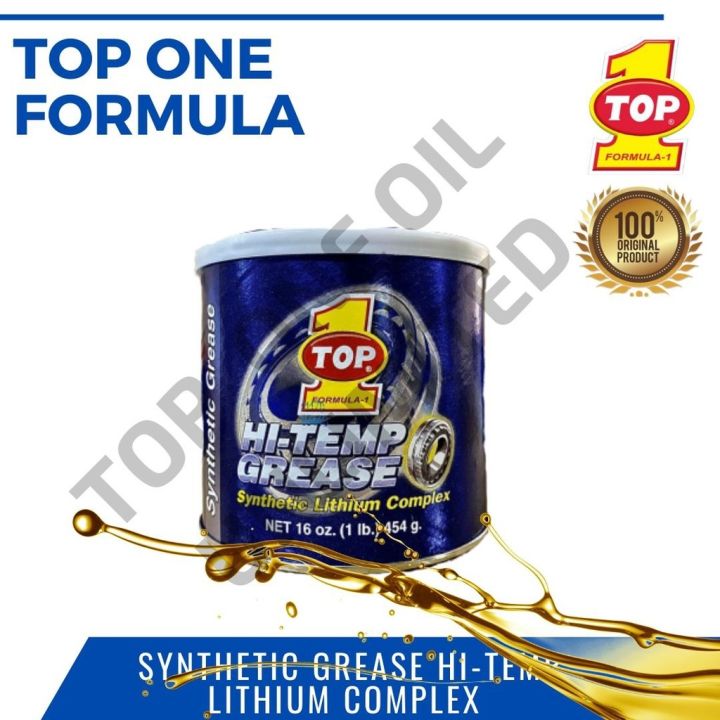 Auto Top 1 Formula- One Formula Hi-Temp Grease Synthetic Lithium ...