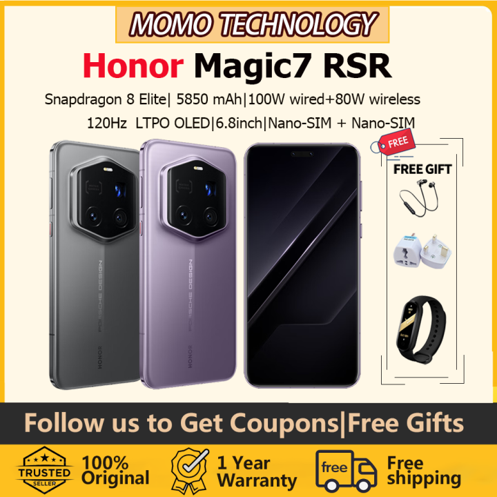New Original Honor Magic 7 RSR Porsche Design 5G Mobile Phone ...