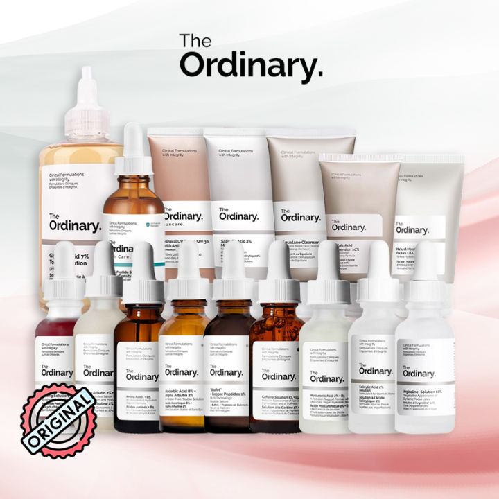 The Ordinary Niacinamide, Hyaluronic, Caffeine, Alpha Arbutin, Retinol ...