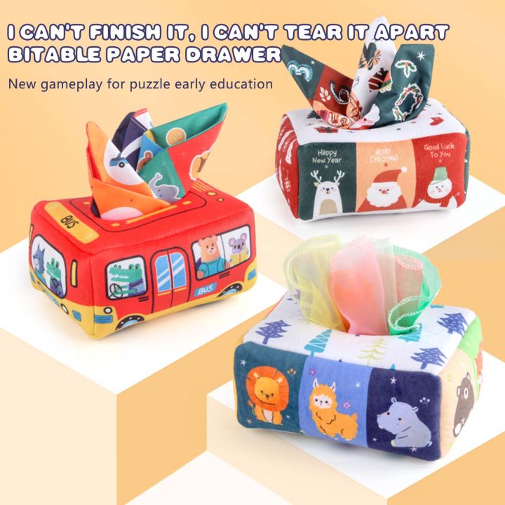 Bayi teka-teki awal pembelajaran kain buku Toy Box bayi kertas kain ... Bayi teka-teki awal pembelajaran kain buku Toy Box bayi kertas kain ...