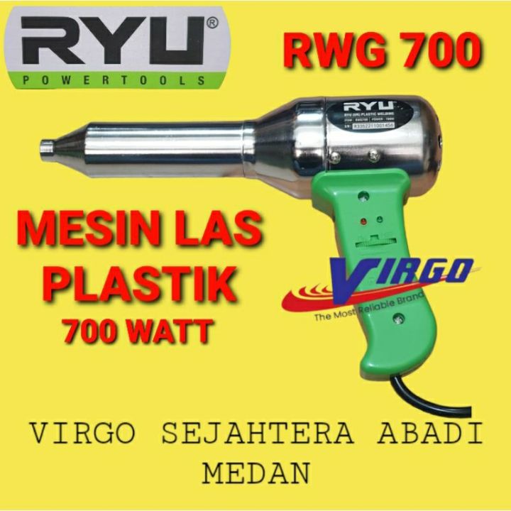 RWG700 MESIN LAS PIPA PVC LAS PLASTIK HEAT GUN 700 WATT RYU RWG 700 ...