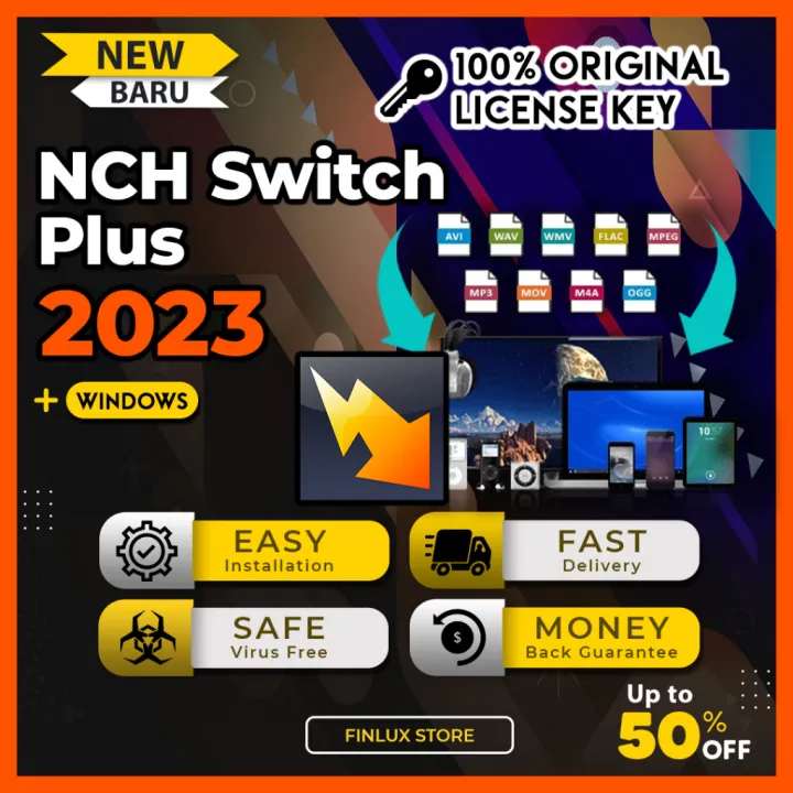 NCH Switch Plus v11.09 Serial Key Latest 2023 Lifetime For Windows | Lazada