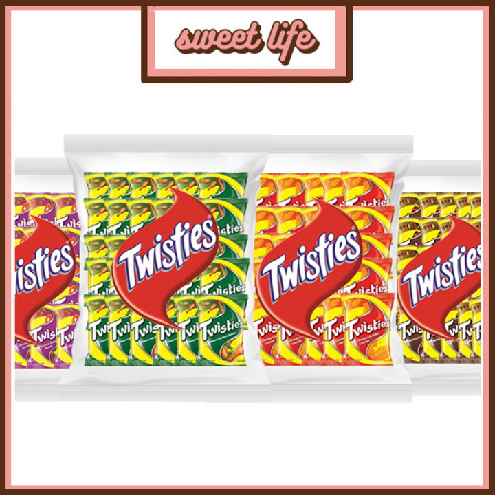 24'S X 13G TWISTIES SNACKS FOUR FLAVOR / CHICKEN / CHEESE / BBQ ...