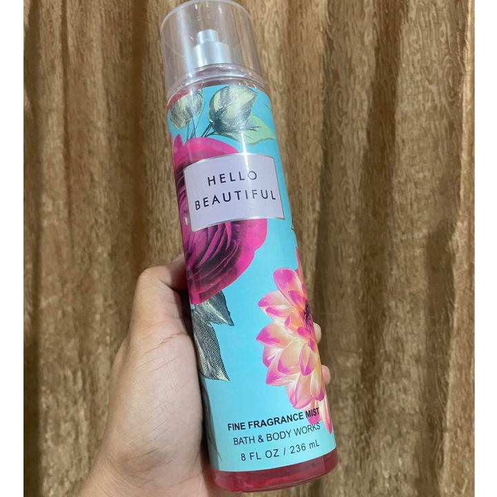 C Hello beautiful Bath & body works Fragrance mist 236ml | Lazada PH