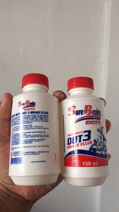 SURE BRAKE MOTO DOT3 BRAKE FLUID | Lazada PH