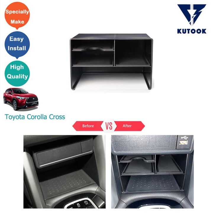 Toyota Corolla Cross 2021-2024 Console Storage Box | Lazada