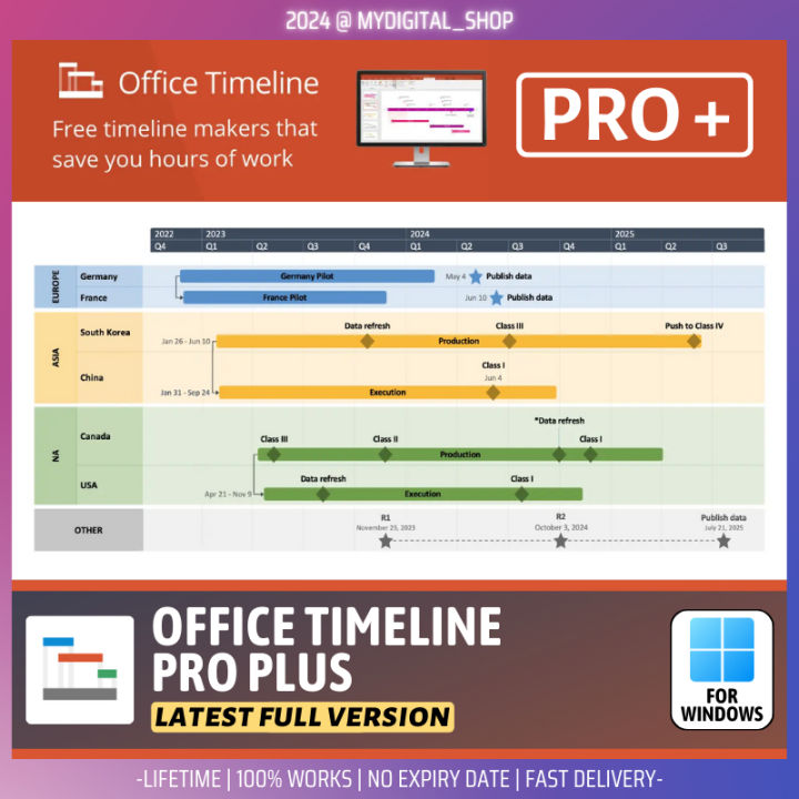 [Windows] Office Timeline Pro Plus 2024 v7.04.04 | Full Version ...