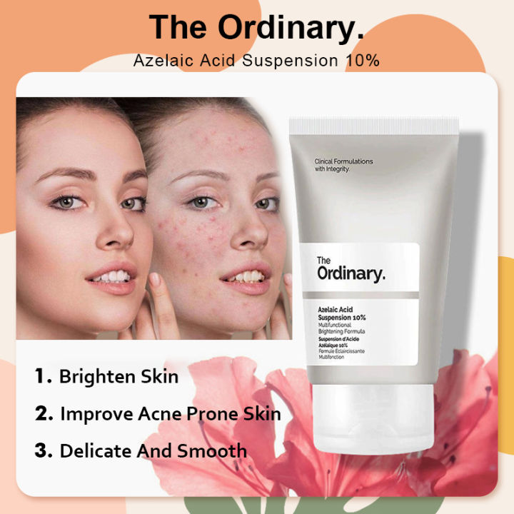The Ordinary Azelaic Acid Suspension 10% Brightening improve dullness ...