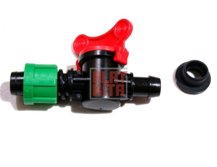 Offtake Valve Driptape 16mm-Drip tape irigasi tetes-kran buka tutup ...