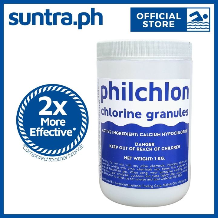 Philchlon Pool Chlorine Granules for Swimming Pool Intex Bestway Pool ...