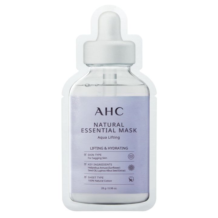 AHC Natural Essential Mask Aqua Lifting 28g 1s | Lazada
