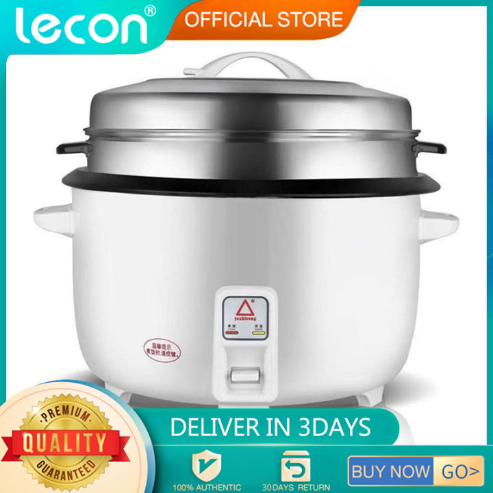 Lecon Rice Cooker large capacity rice cooker 8L multifunctional canteen ...