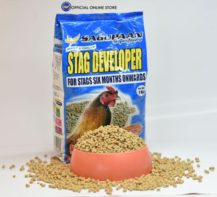 Sagupaan Stag Developer 1 Kilo pack, Chicken, Poultry, Gamefowl, Feeds ...