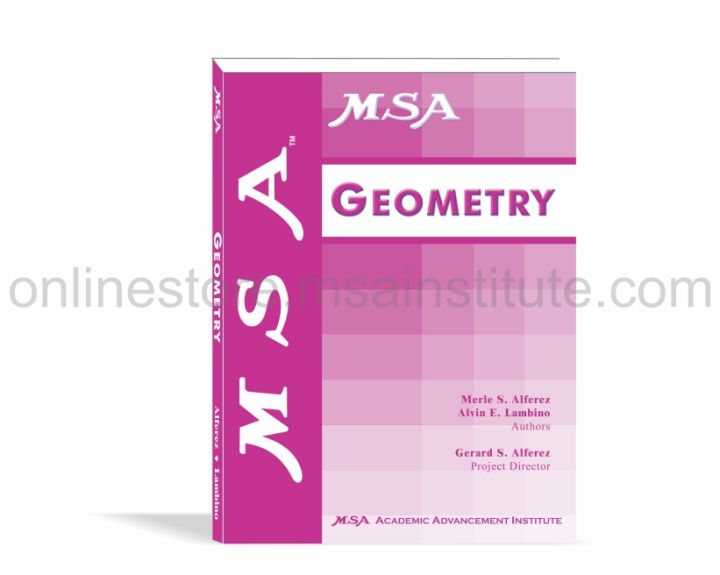 MSA Geometry Textbook | Lazada PH