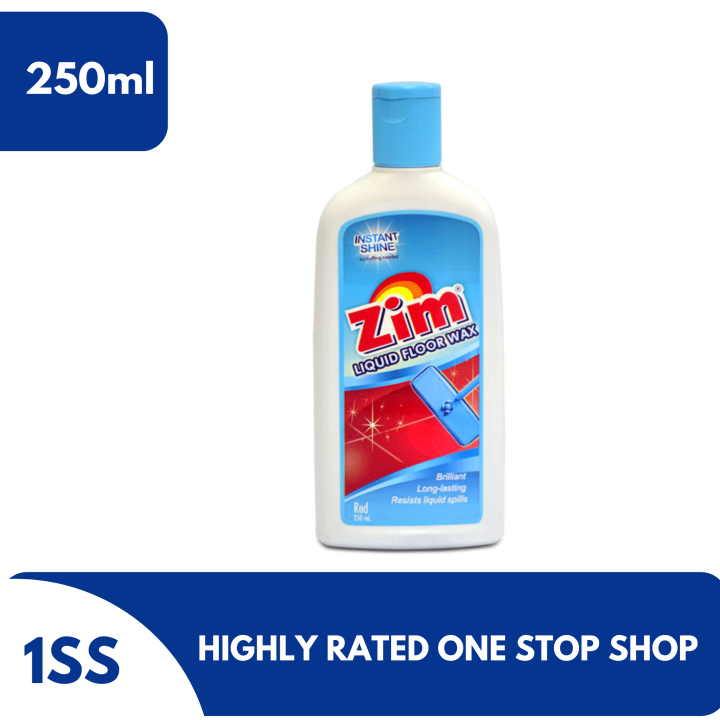 Zim Red Liquid Floor Wax, 250ml | Lazada PH