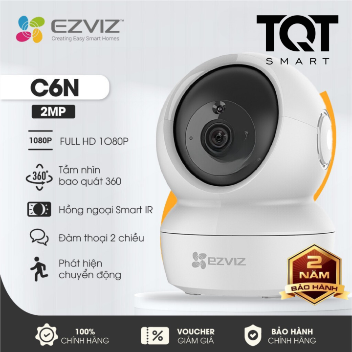 Camera IP/Wifi Ezviz C6N 2MP | C6N PRO 2K 3MP - Smart Ir,Tầm Nhìn 360 ...