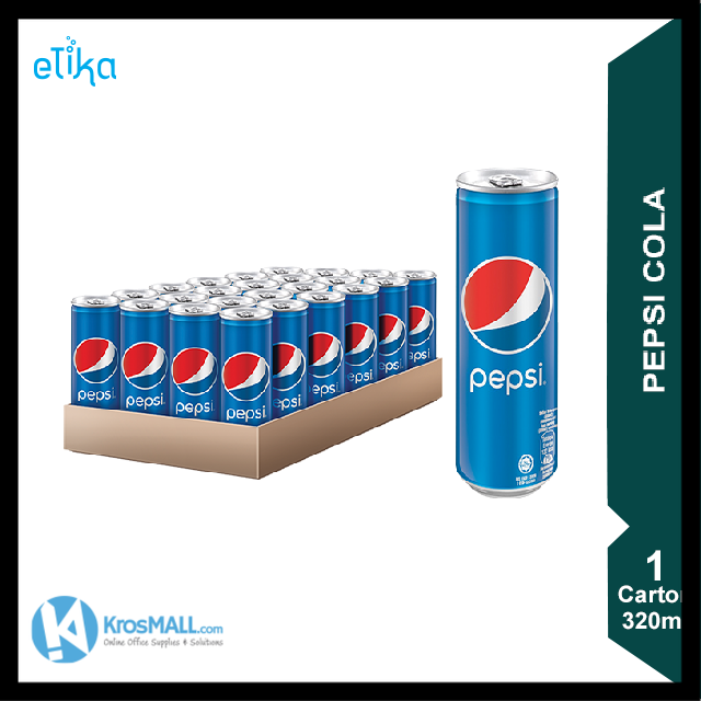 Pepsi Cola can (24 x 320ml) & (12X320ml) | Lazada