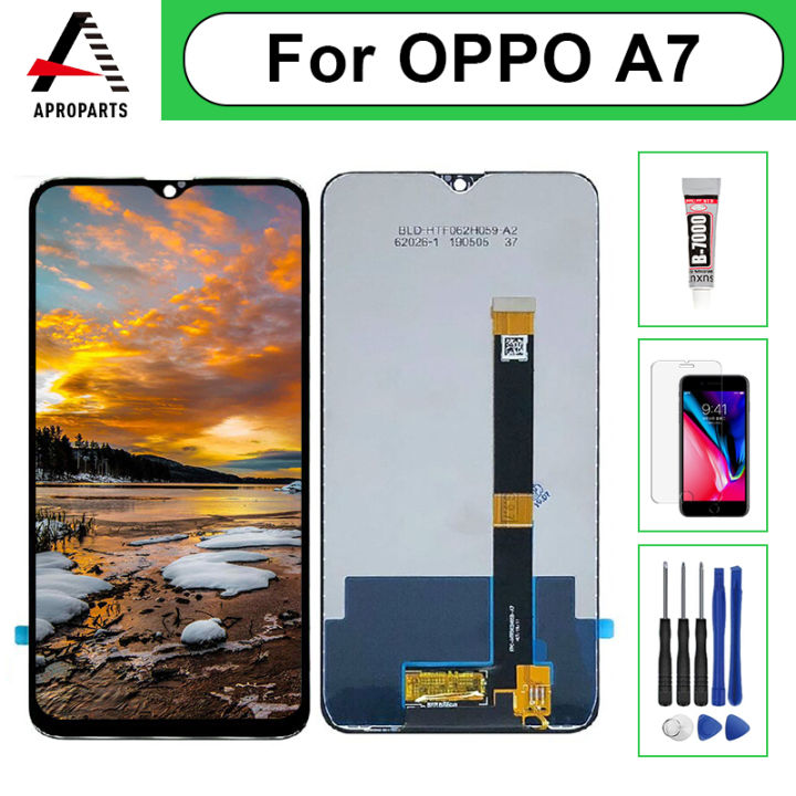 100% Tested For OPPO A5S A7 LCD Display Touch Screen Touch Digitizer ...