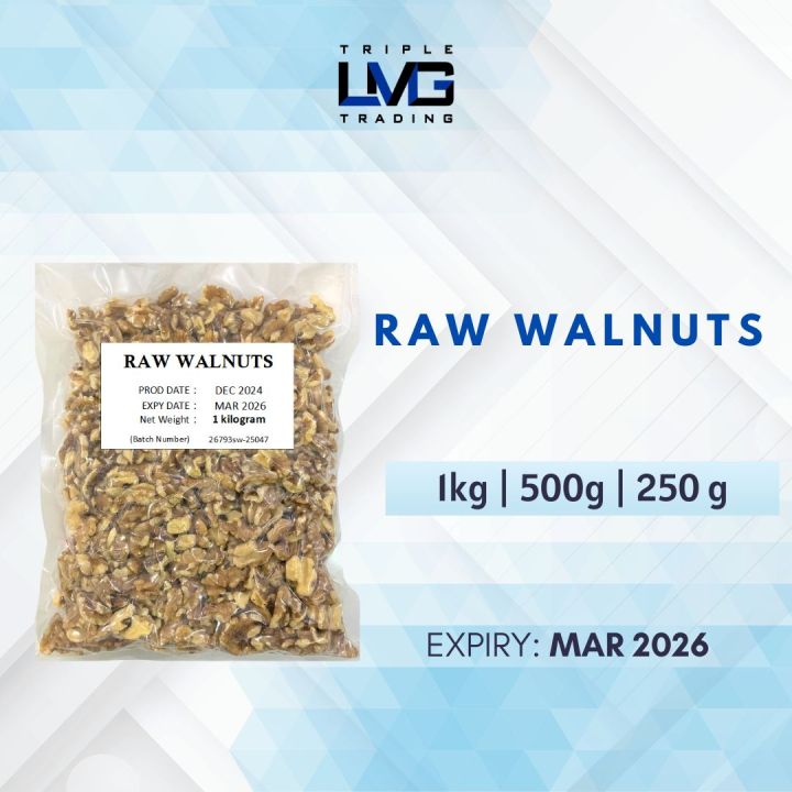 RAW WALNUTS ( 1KG, 500G, 250G ) | Lazada PH