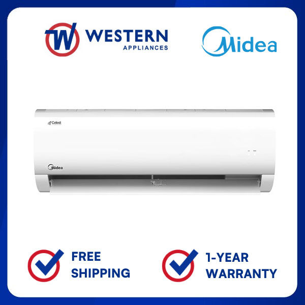 Midea FP53AST010KEIVF4 1.0HP Celest Inverter, Split Type Air ...