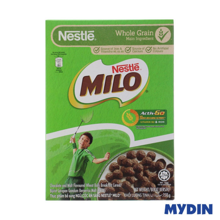 Nestle Milo Breakfast Cereal (150g) | Lazada