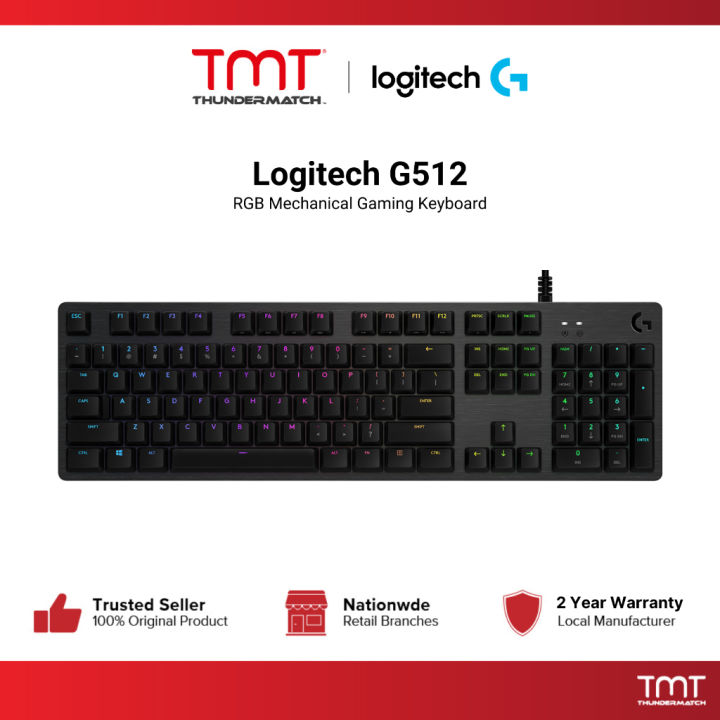 Logitech G512 GX Gaming Keyboard | Lazada