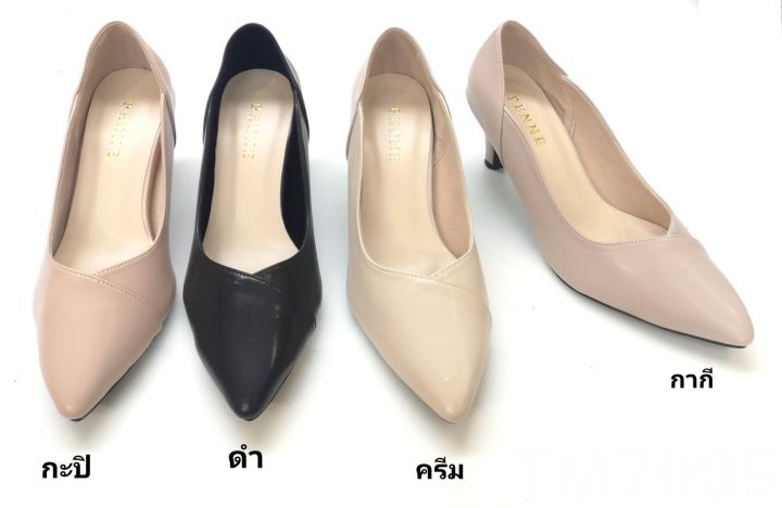 TM03:พร้อมส่ง(ในไทย)*W* Size 34-45 สูง 2.5นิ้ว รองเท้าส้นสูง | Lazada.co.th