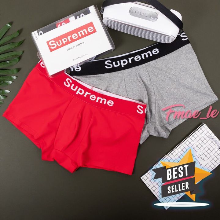 กางเกงใน Supreme 1ตัว กางเกงในผู้ชาย กางเกงใน ซูพรีม รุ่น Boxer ...